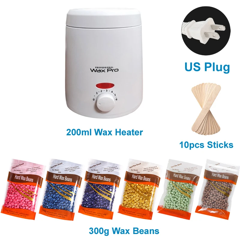 Electric Wax Heater Machine for Hair Removal Waxing Dipping Pot Wax ...