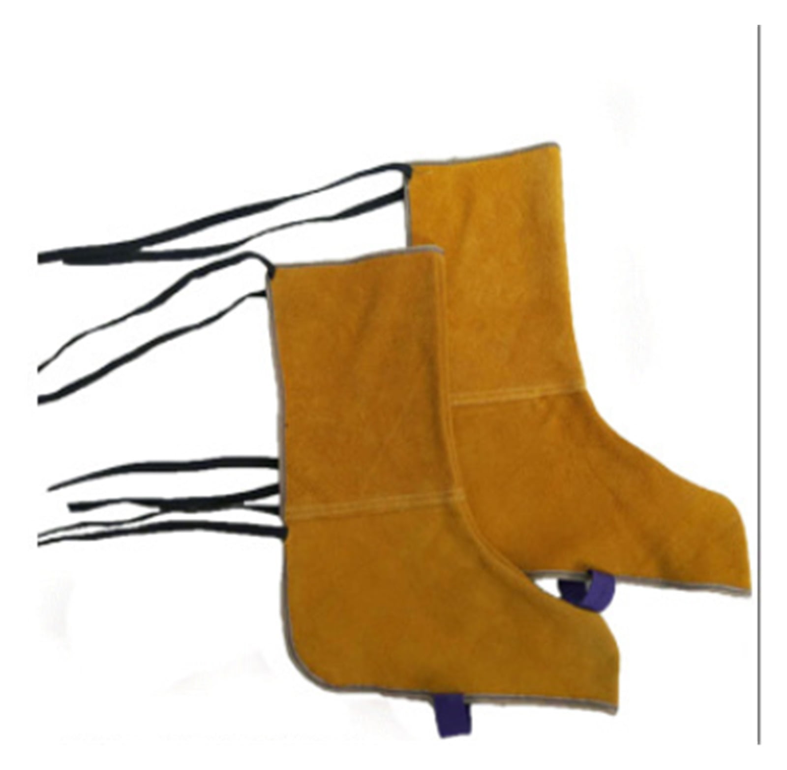 Electric Welder Welding Leather Long Shoes Boots Protection Foot ...