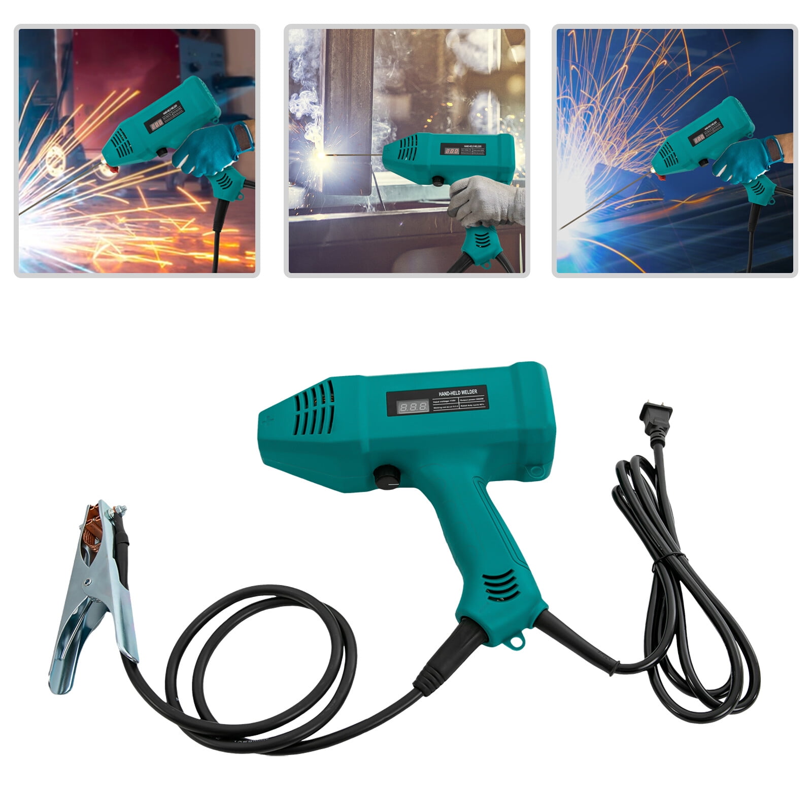 Electric Welding Gun Handheld Welding Machine AC 110V Mini Welder Gun ...