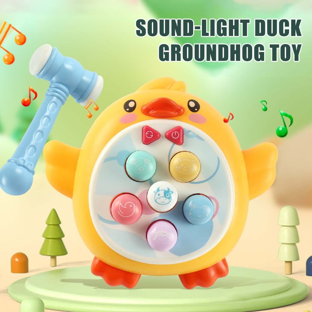 Electric Whack A Mole Game Toy with Sound Light Parent-child ...