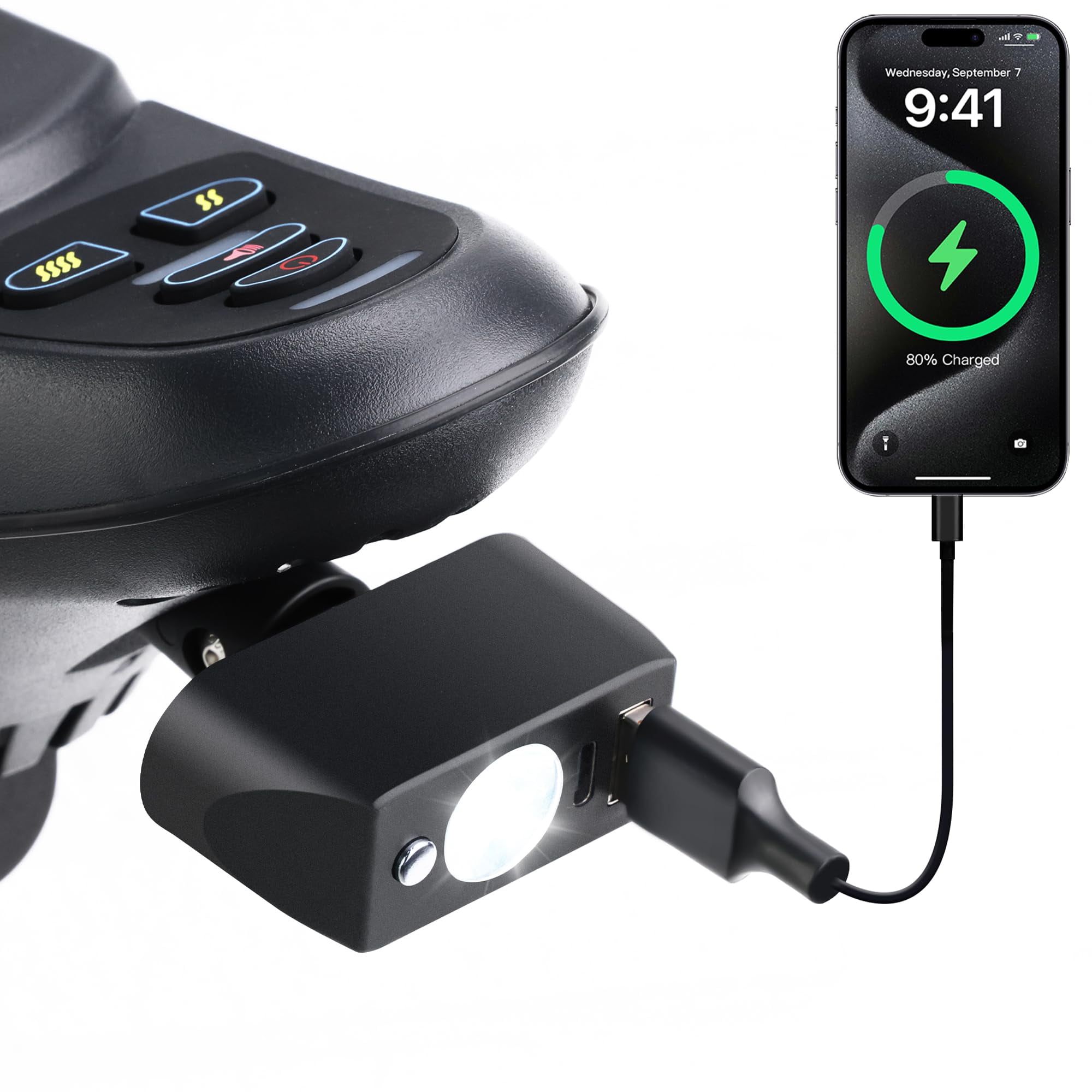 Electric Wheelchair Led Light Power Wheelchair Accessories,3 Pin XLR ...