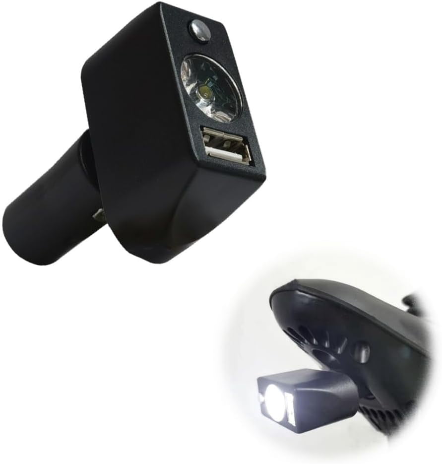 Electric Wheelchair Light 3 Pin XLR Head USB Charging Led Light for ...