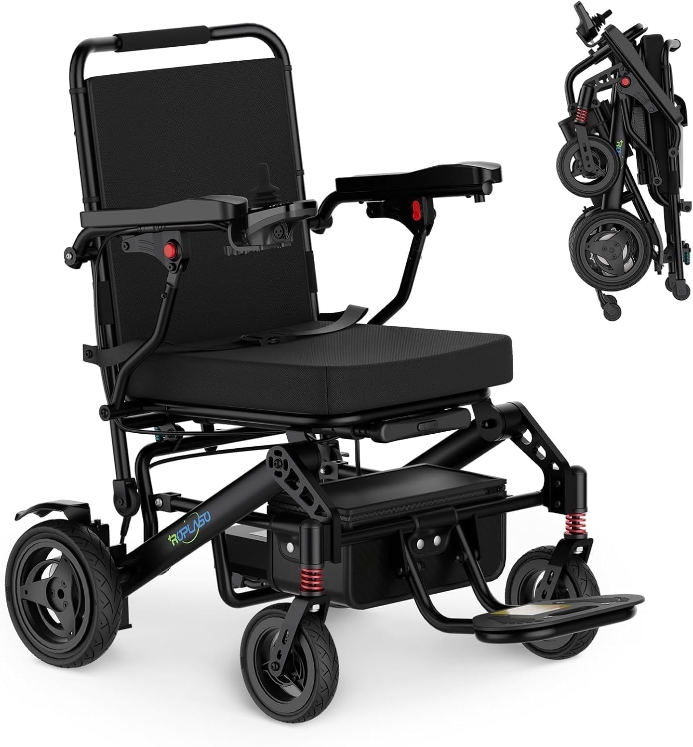UNISOAR Foldable Electric Wheelchair for Adults - All Terrain ...