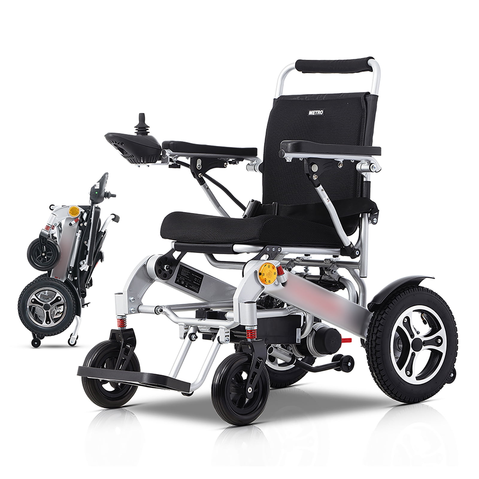 Electric Wheelchairs, Lightweight Foldable Electric Wheel Chair with ...