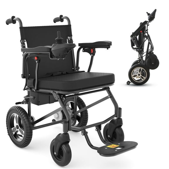 Open Box Lightweight Foldable Electric Wheelchairs for Adults,500W ...