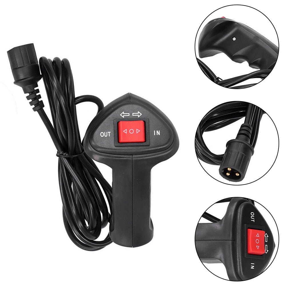 Electric Winch Controller Wired Handheld Winch Machine Remote Switch ...