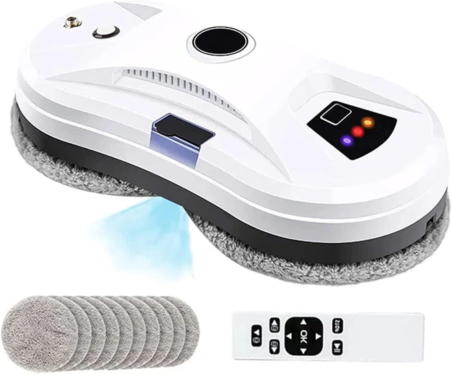 Electric Window Cleaner Robot With 5600pa Vacuum Suction For Indoor And ...