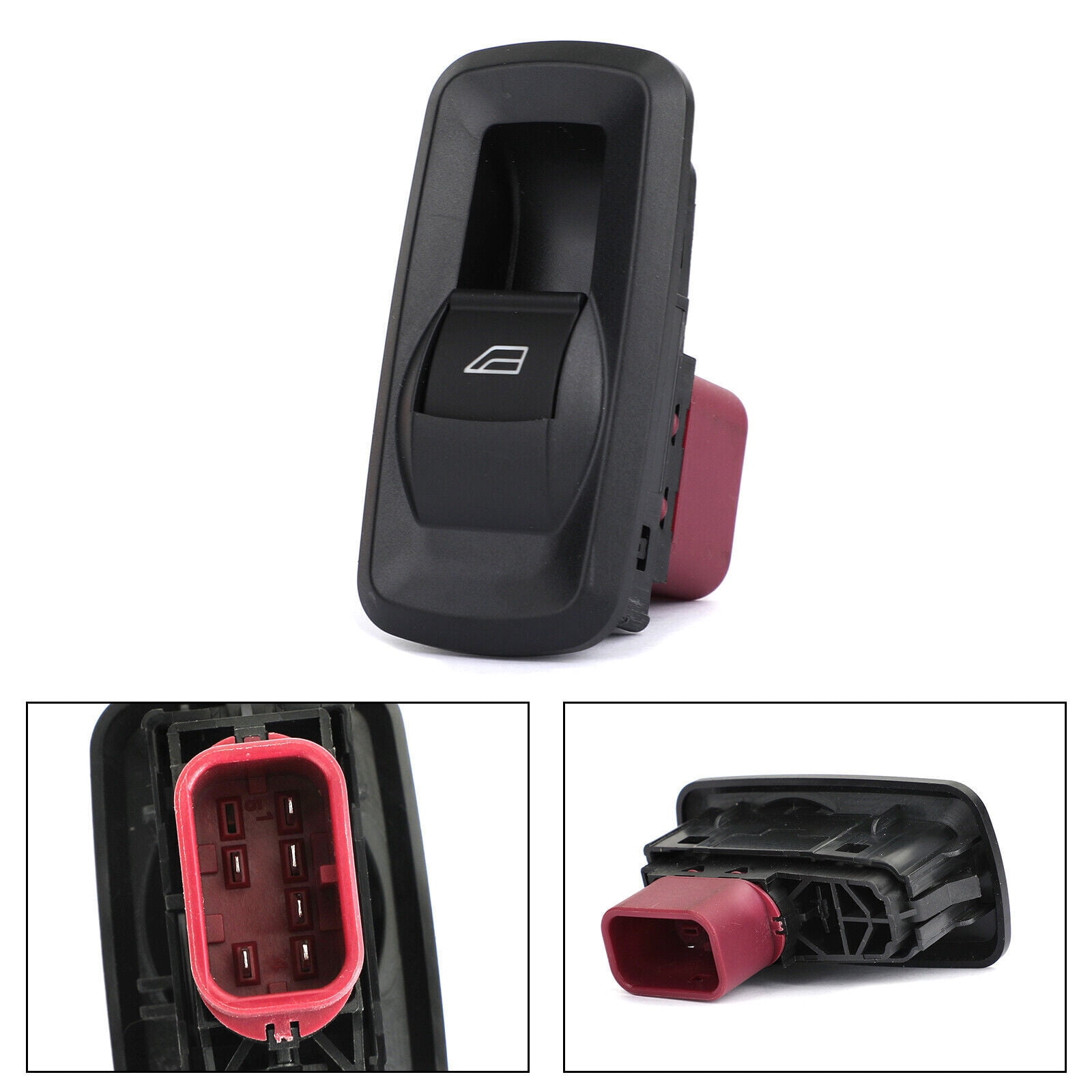 Electric Window Control Switch 6P Fits Ford Fiesta VI 1.25 1.6 TDCi ...