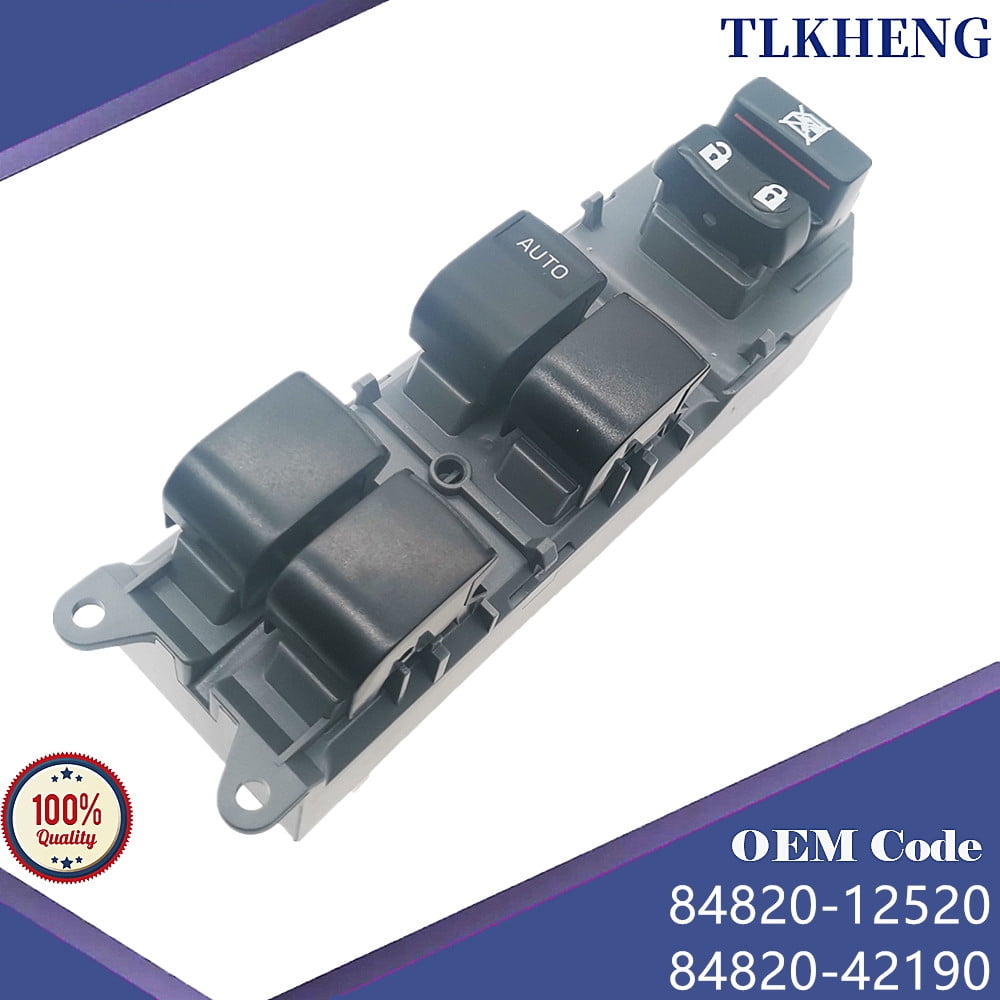 84820-12520 Electric Window Control Switch Window Lift Switch For ...