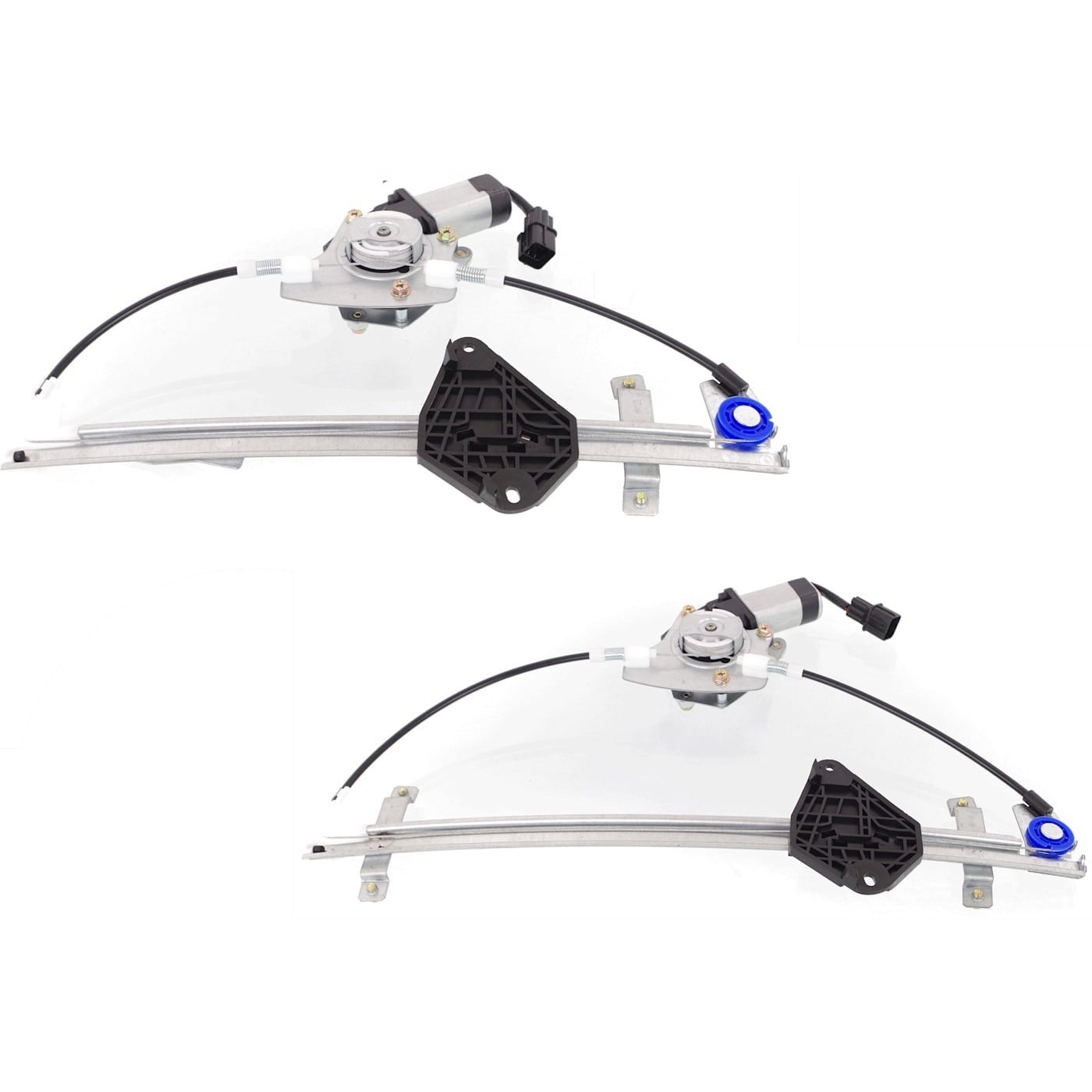 Electric Window Regulators Set of 2 for Sedan Cars - Left Side Driver ...