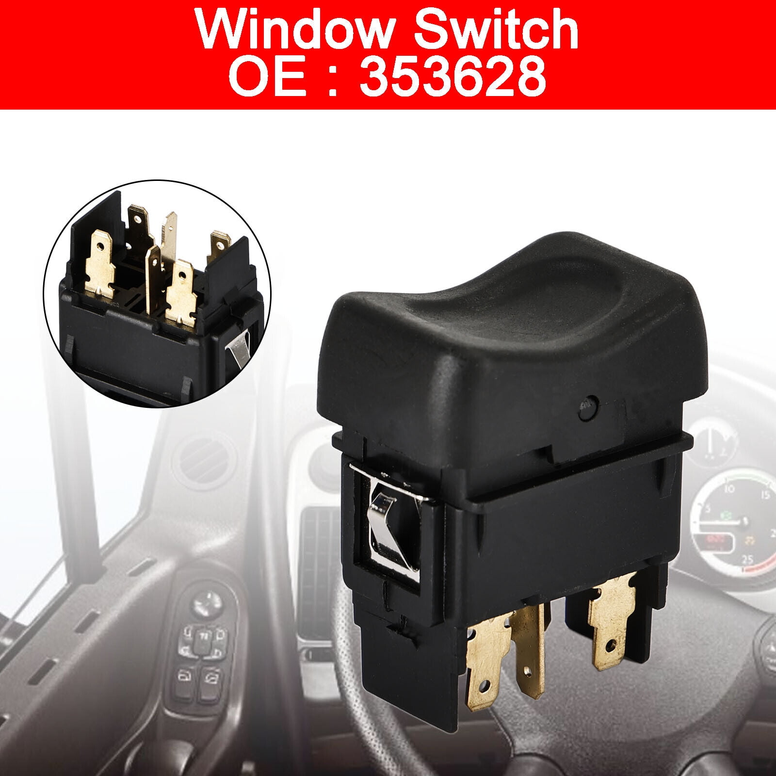 Electric Window Switch Button for Scania Serie 3 43-Serie 4-Serie ...