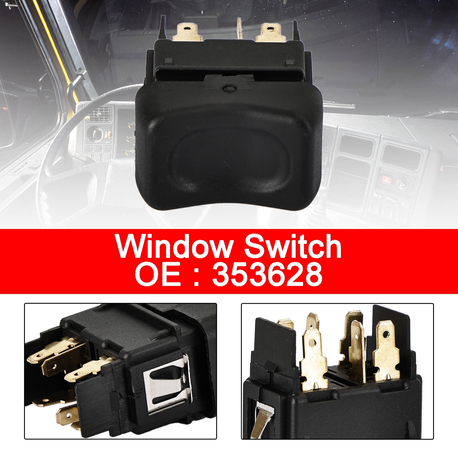 Electric Window Switch Button for Scania Serie 3 43-Serie 4-Serie ...