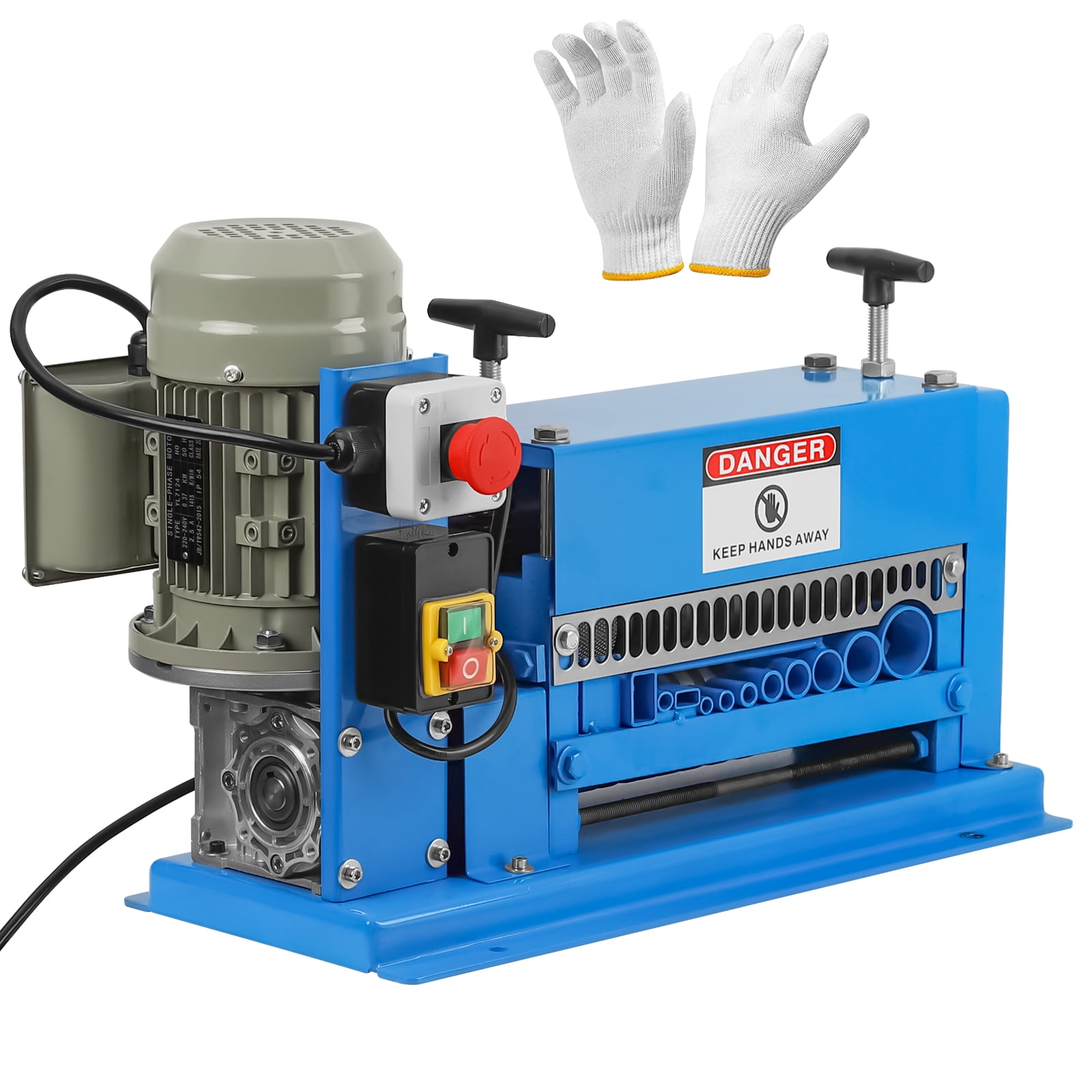 Electric Wire Stripper Machine, 0.06"-1" 370W Automatic Wire Stripping ...