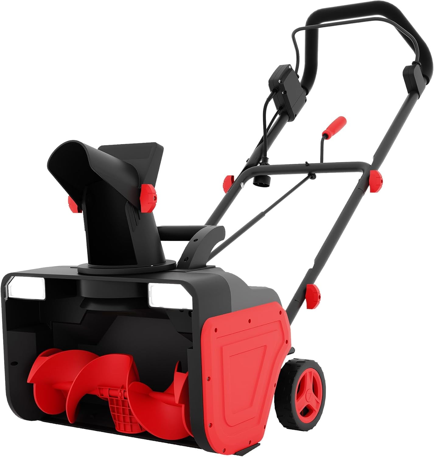 Electric Wired Snow Blower - 20 Inch Snow Blower with & 180° Rotating ...