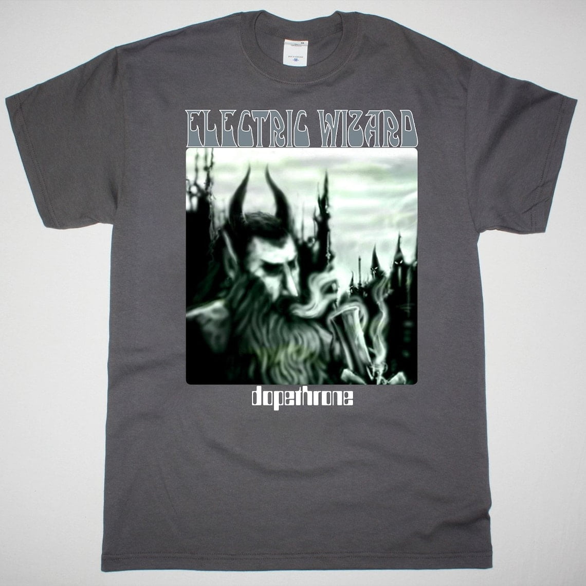 Electric Wizard Dopethrone DARK HEATHER T-Shirt, Electric Wizard T ...