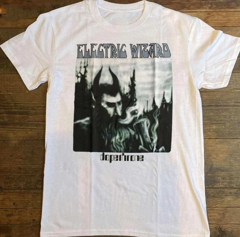 Electric Wizard Dopethrone T-Shirt 90s Heavy Metal Band Rock Shirt ...