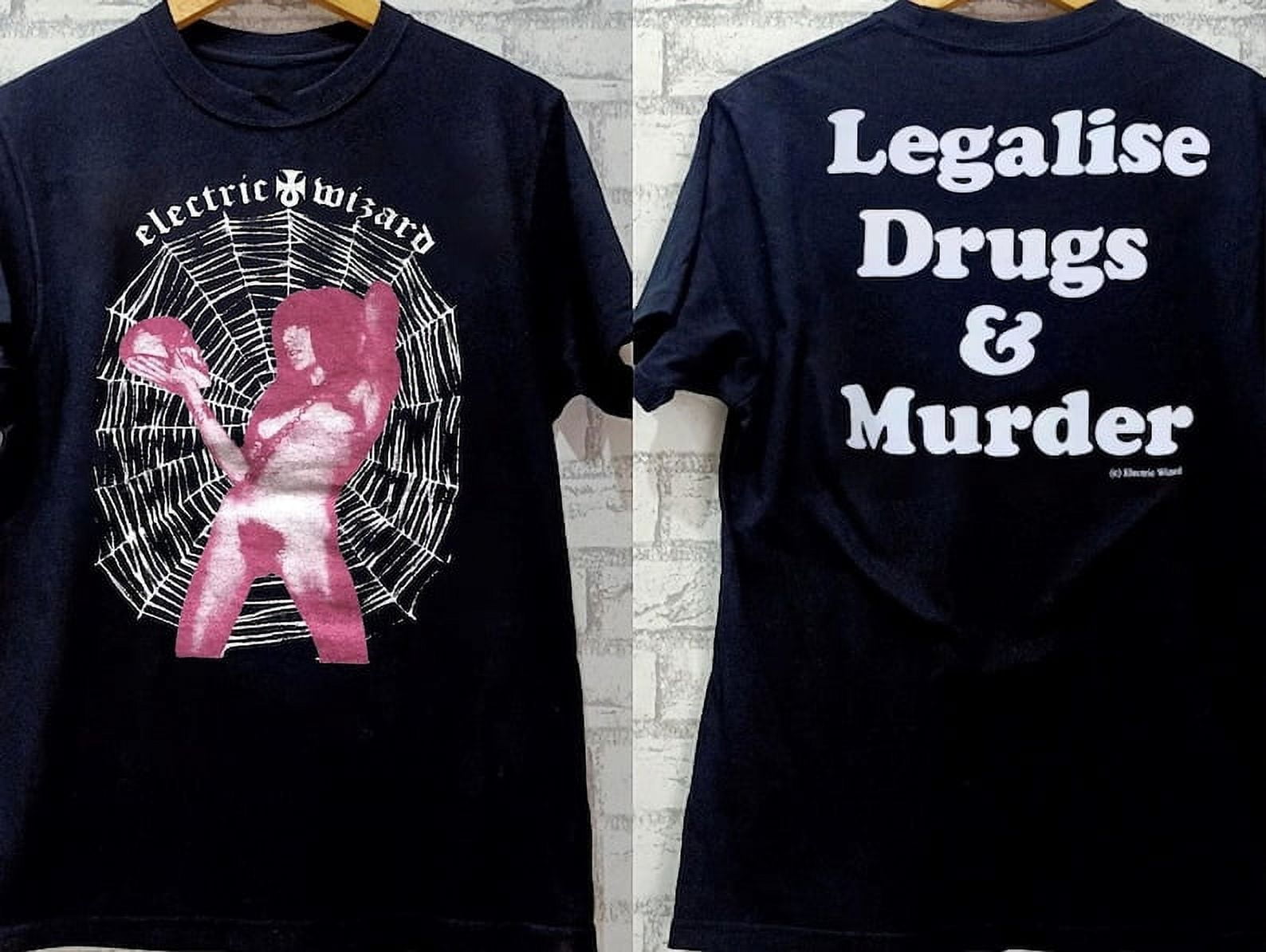 Electric Wizard Web 2019 T-Shirt, Electric Wizard Church of Misery Show ...