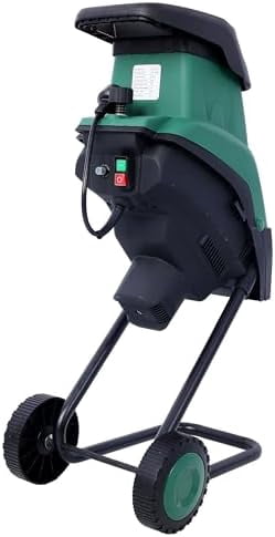 Electric Wood Chipper Shredder 15Amp Garden Yard Waste Mulcher with 6.5 ...