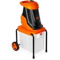 Electric Wood Chipper and Shredder, 15-Amp with 13-Gallon Enclosed Collection Bin (41130 ...