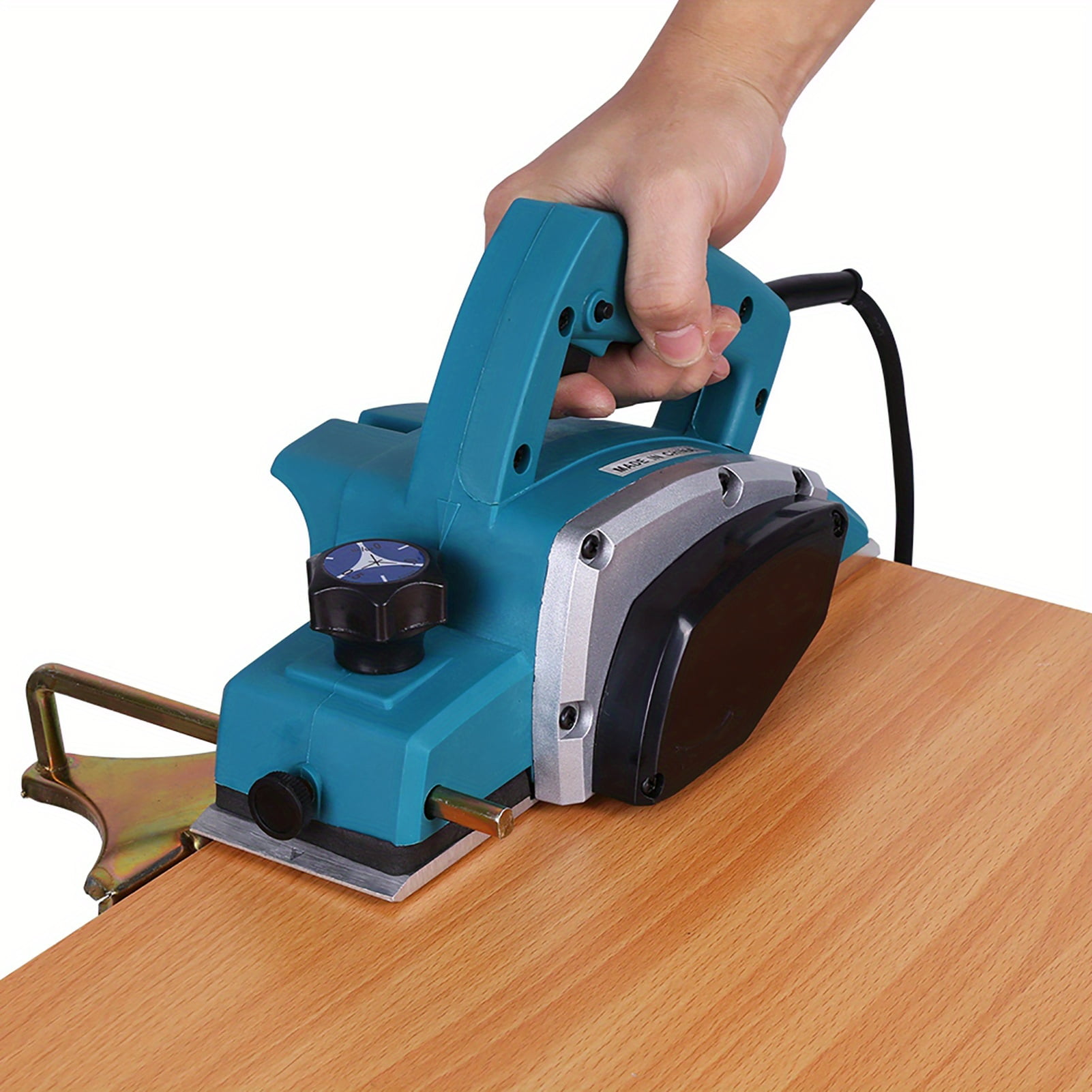 Electric Wood Planer Hand Held Woodworking Power Tool for Home ...