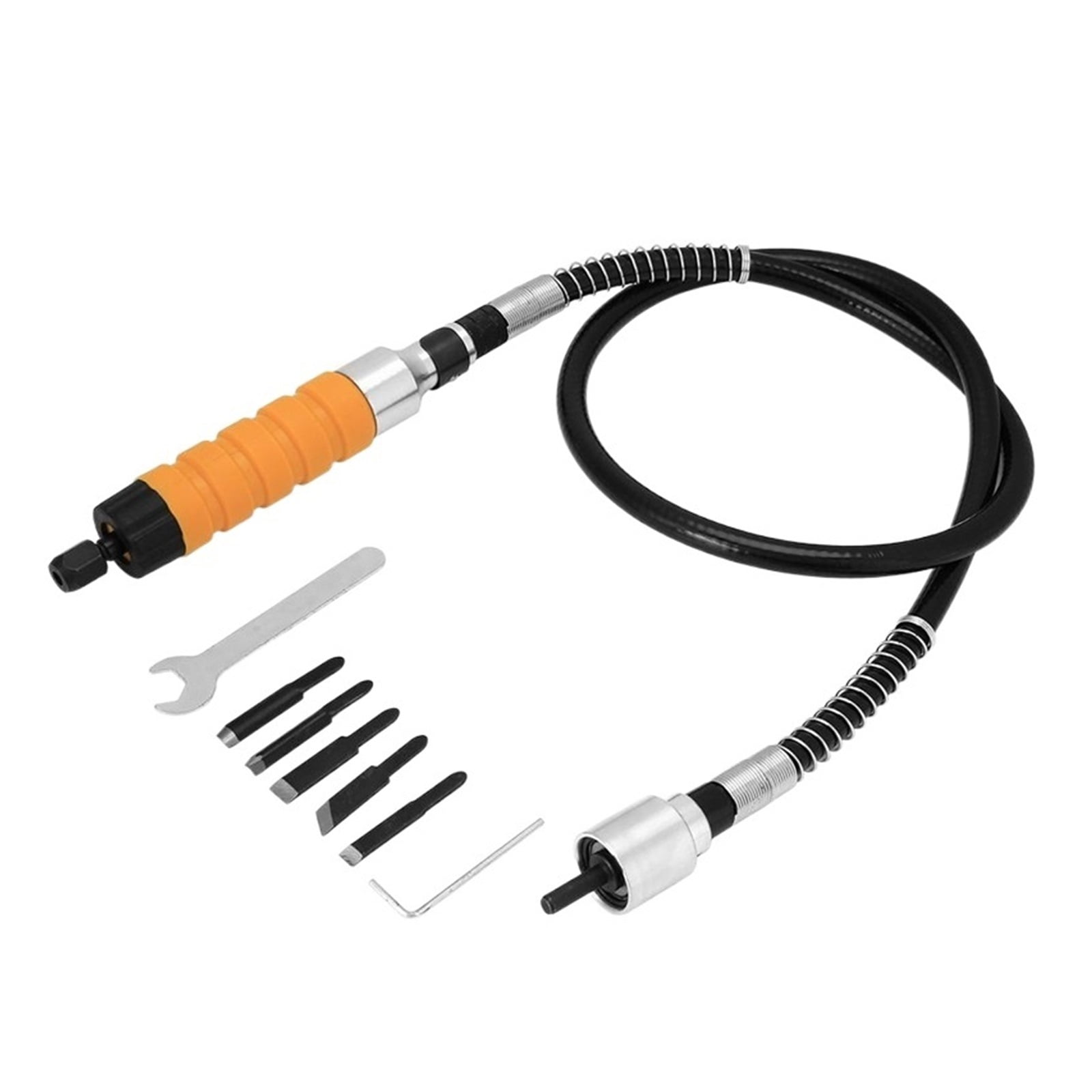 Electric Woodworking Chisel Carving Knife Tool Soft Shaft Handle Chisel ...