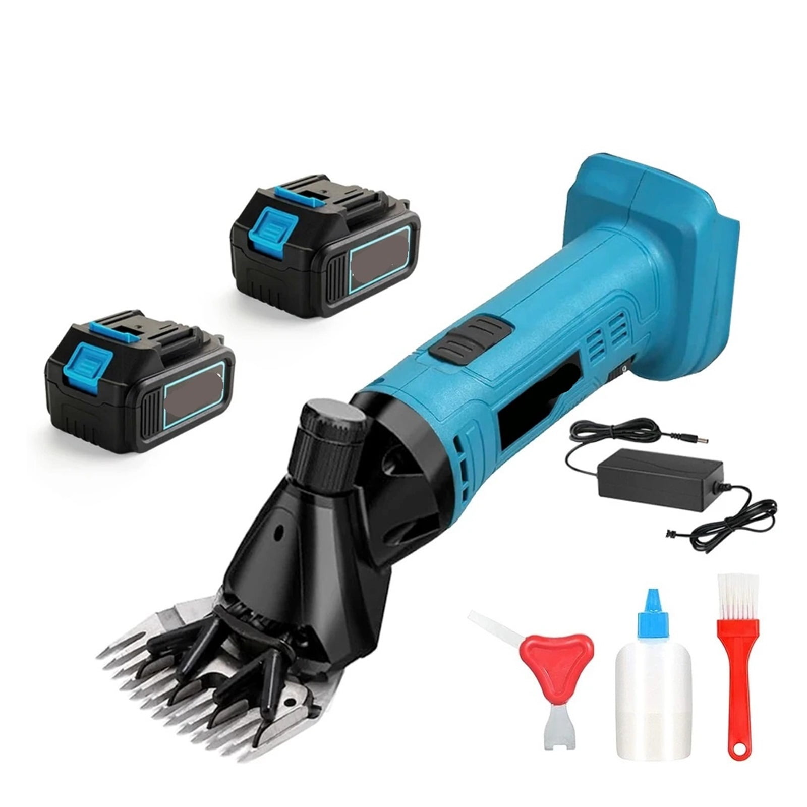 Electric Wool Shears Goat Horse Hair Scissor Wireless Sheep Shearing ...