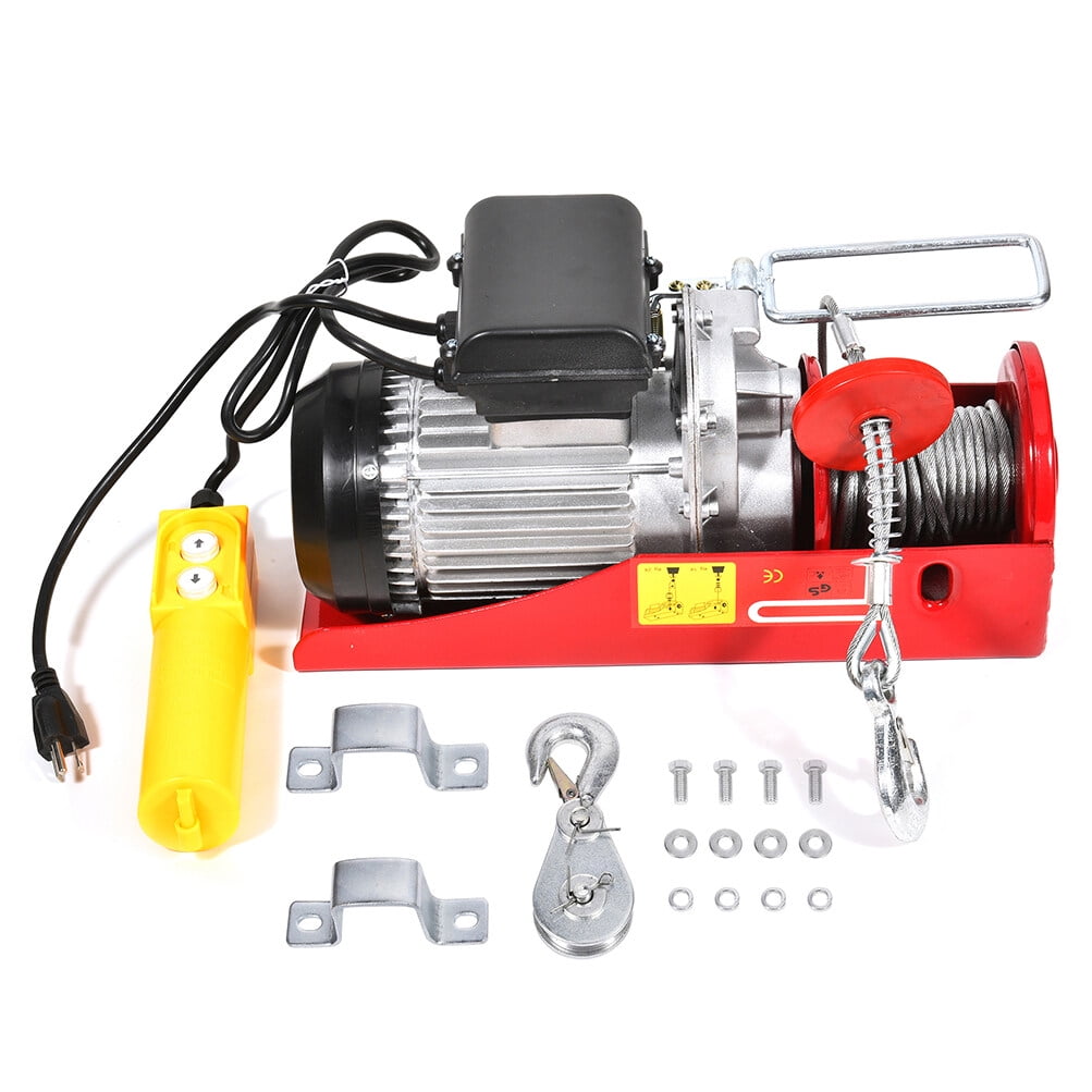 Electric Workshop Garage Hoist 110V 1500 LBs for Vertically Lifting ...
