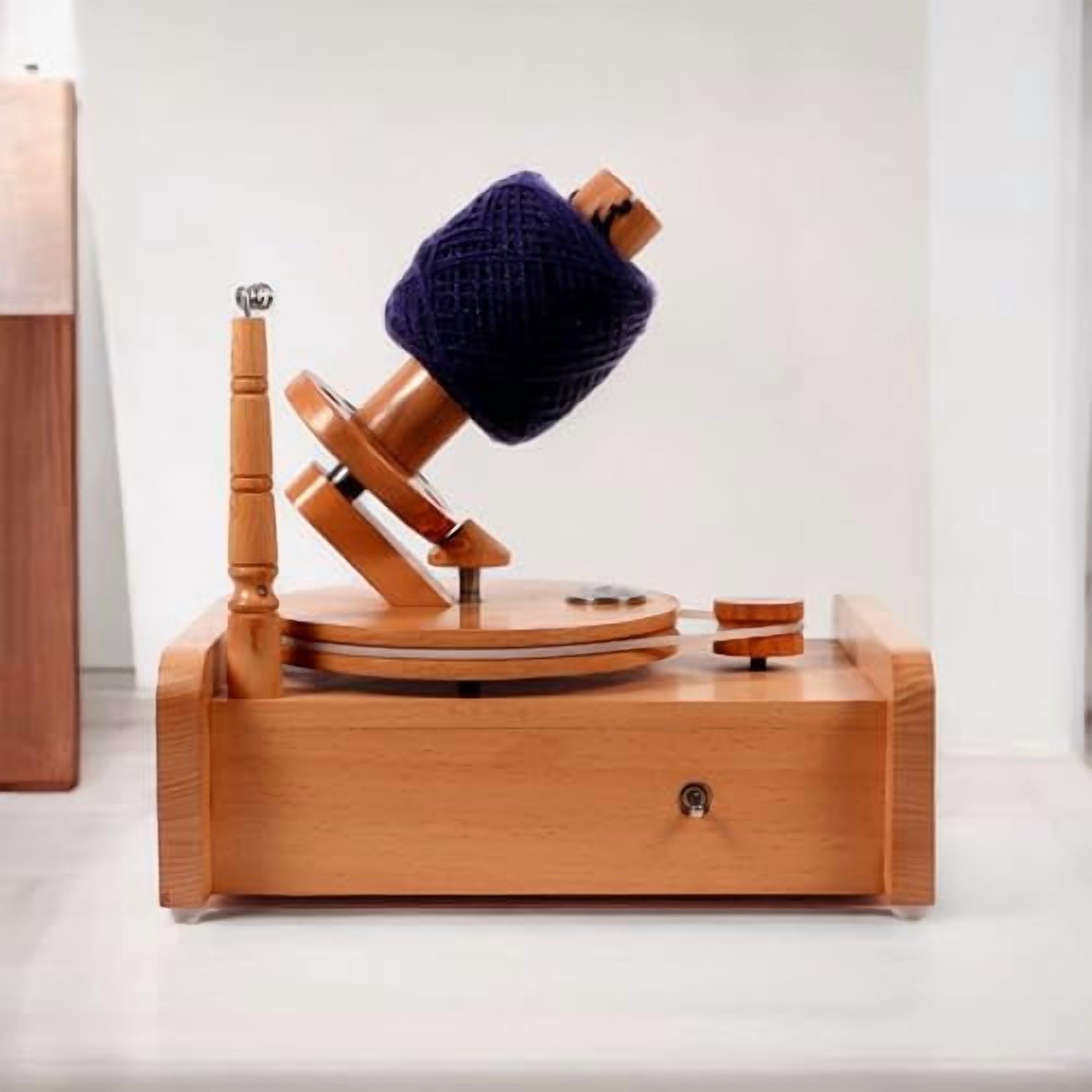 Electric Yarn Winder, Wooden Yarn Ball Winder, Handmade Yarn Winder for ...