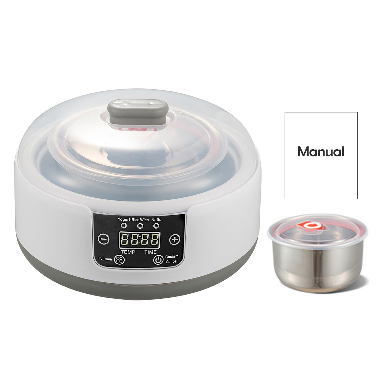 Electric Yogurt Maker Machine with Adjustable Temperature And Time ...