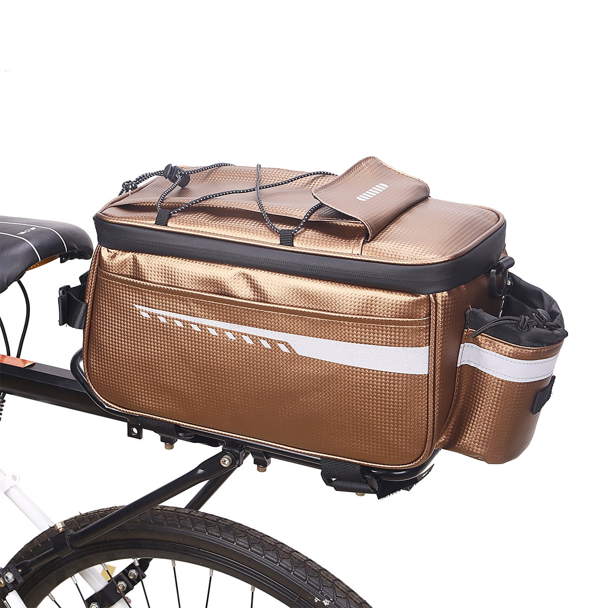 Electric bicycle driving bag rear rack bag mountain bike carrying bag ...