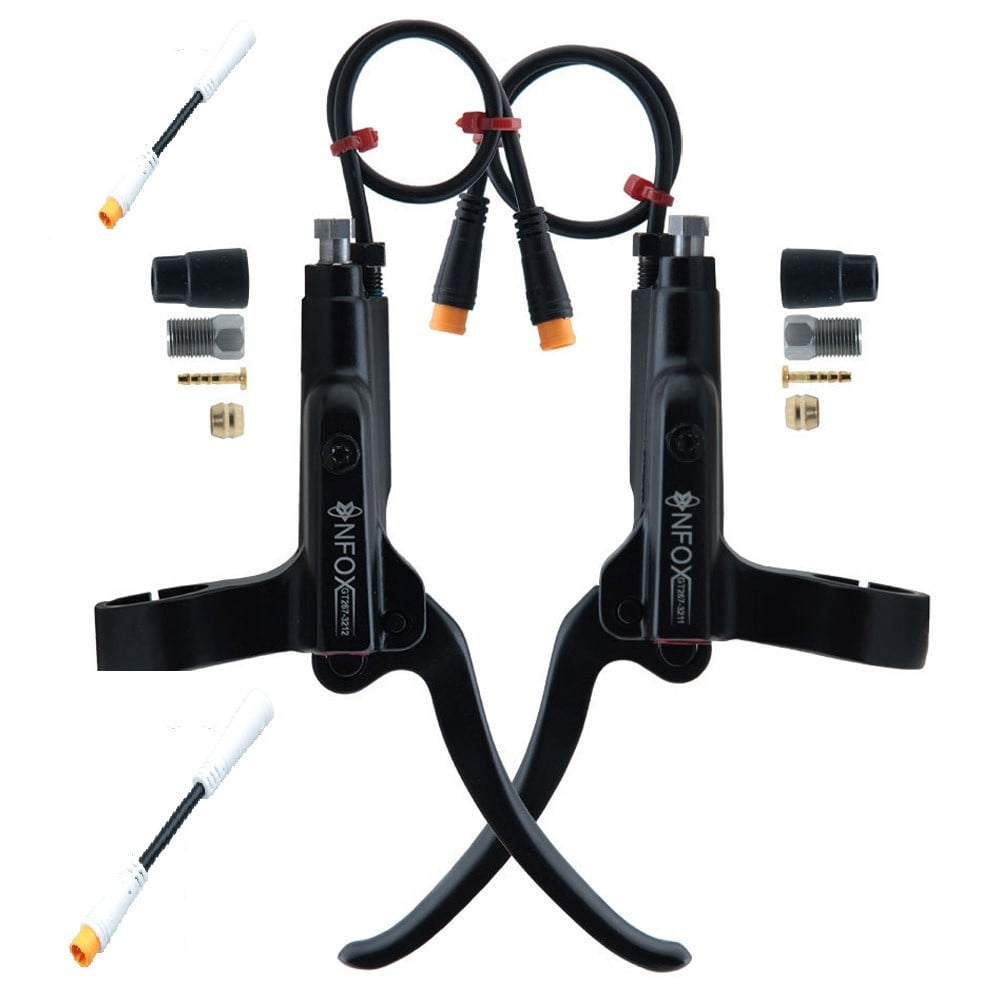 Electric bike Brake Handle 3 Pin for E-bike Bafang Hall Motor Hydraulic ...