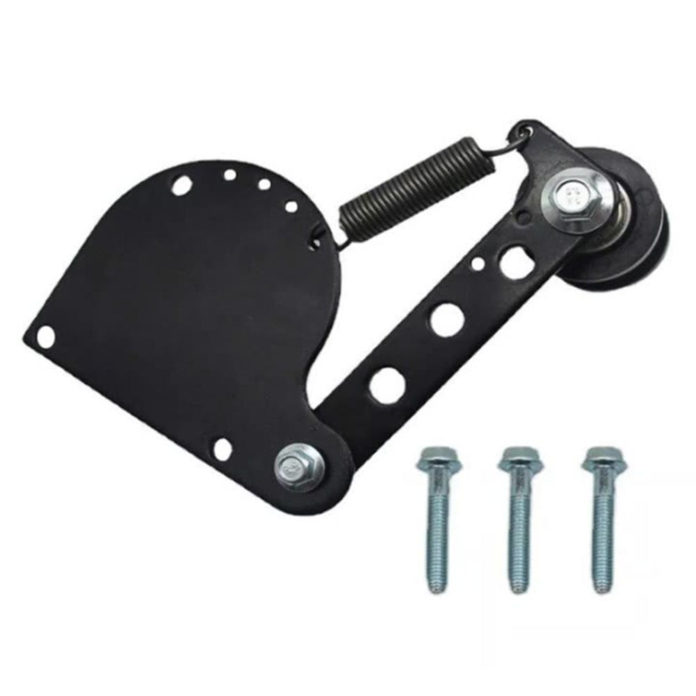 Electric bike chain tensioner with spring silver and black chain ...