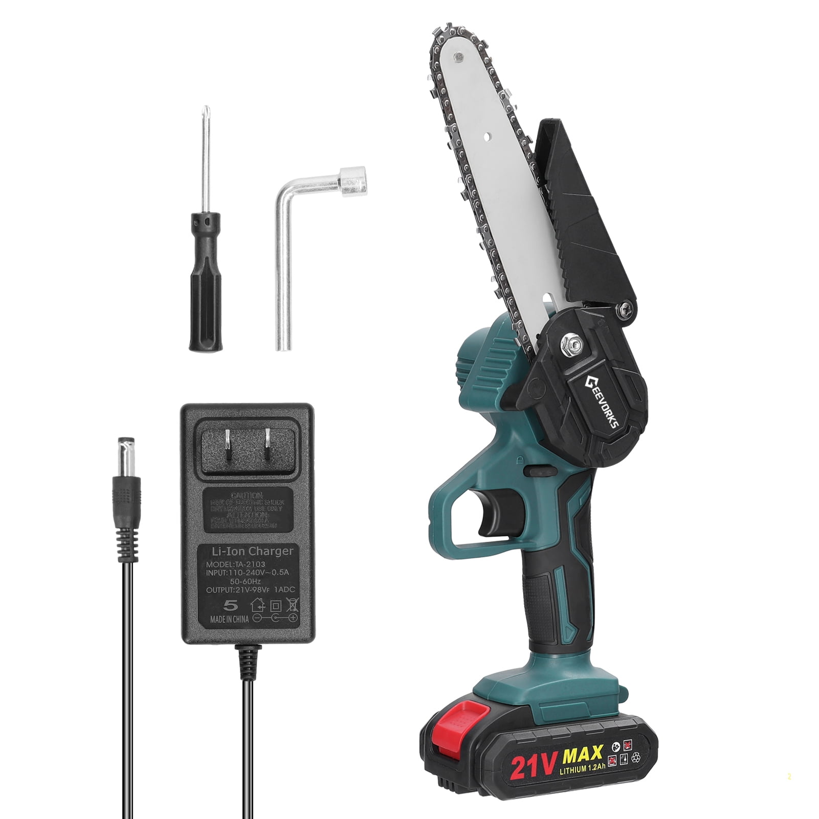 Electric chain saw,One-handed Tool One One-handed Chain Saw Saws By One ...