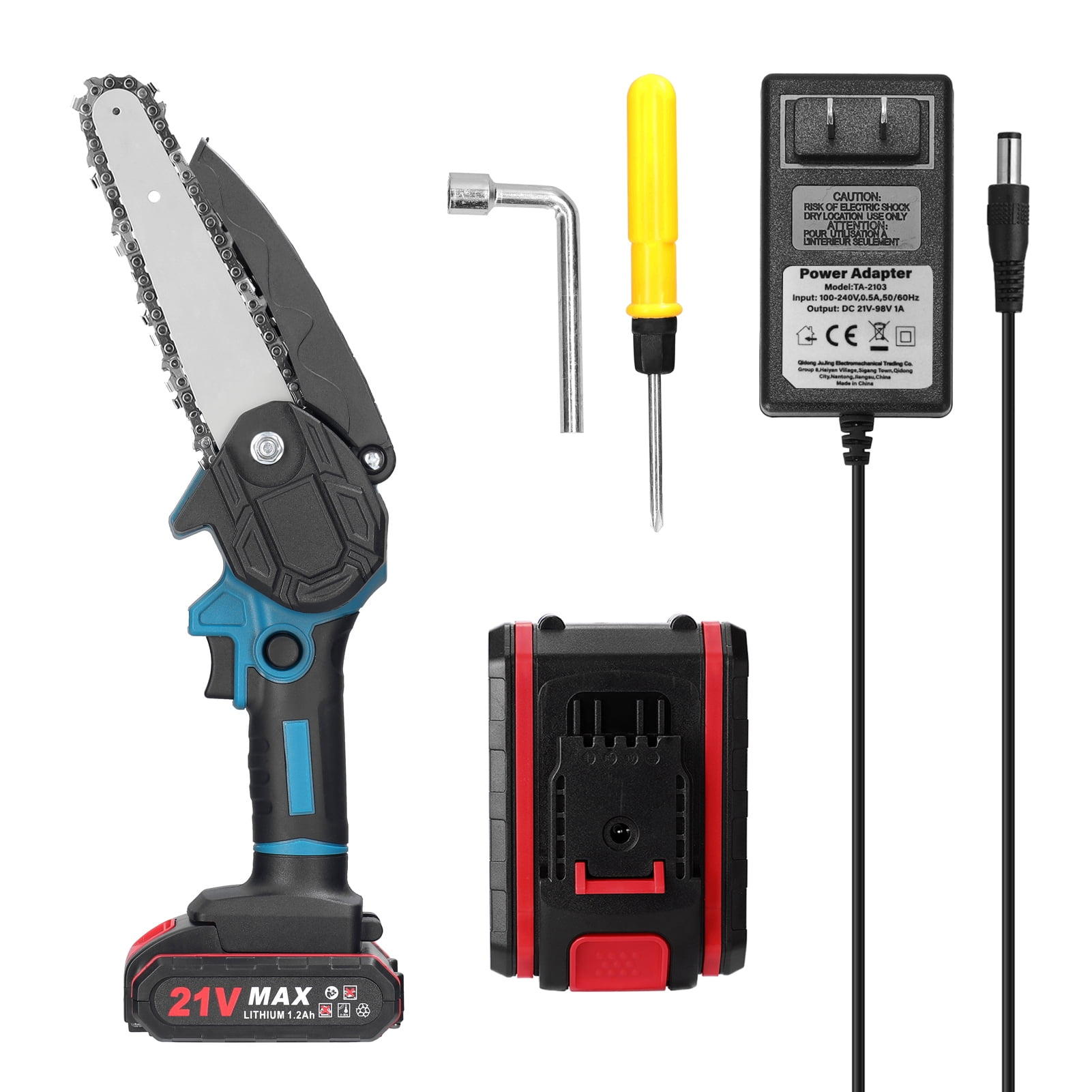Electric chain saw,Portable Saws 21v 6inch Portable Saws Wood Brush ...