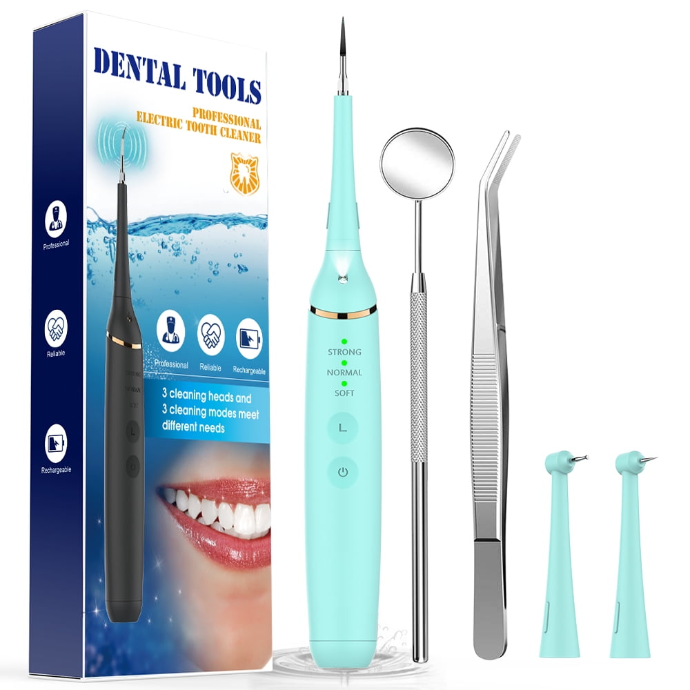 Electric dental calculus remover tooth cleaner portable sonic dental ...