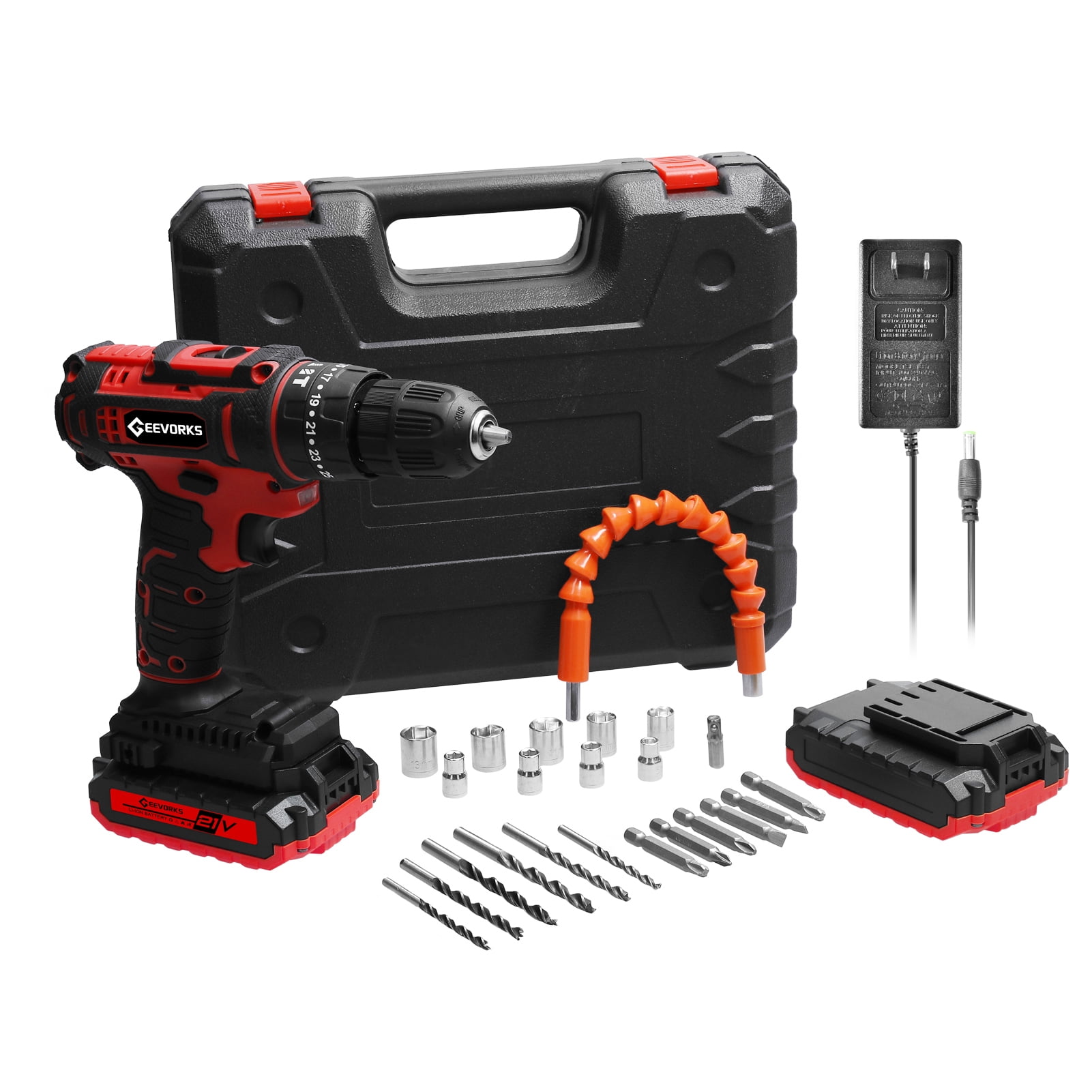 Electric drill,Rotation Adjustment 25 Speed Speed Rotation Modes 2 ...