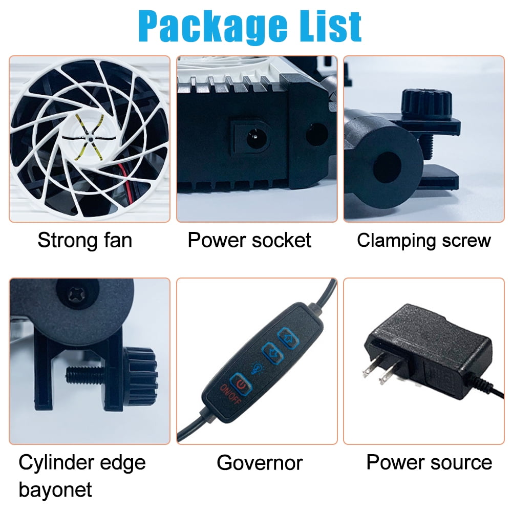 Electric fan,Fan Fan Chillers Fan Wind Speed Adjustable Fan 2/4 Head ...
