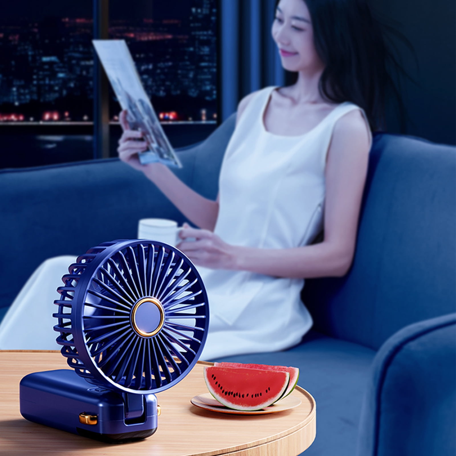 Electric fan,Fan Indoor Speed Stand Silent Fan Noise Reduction Portable ...