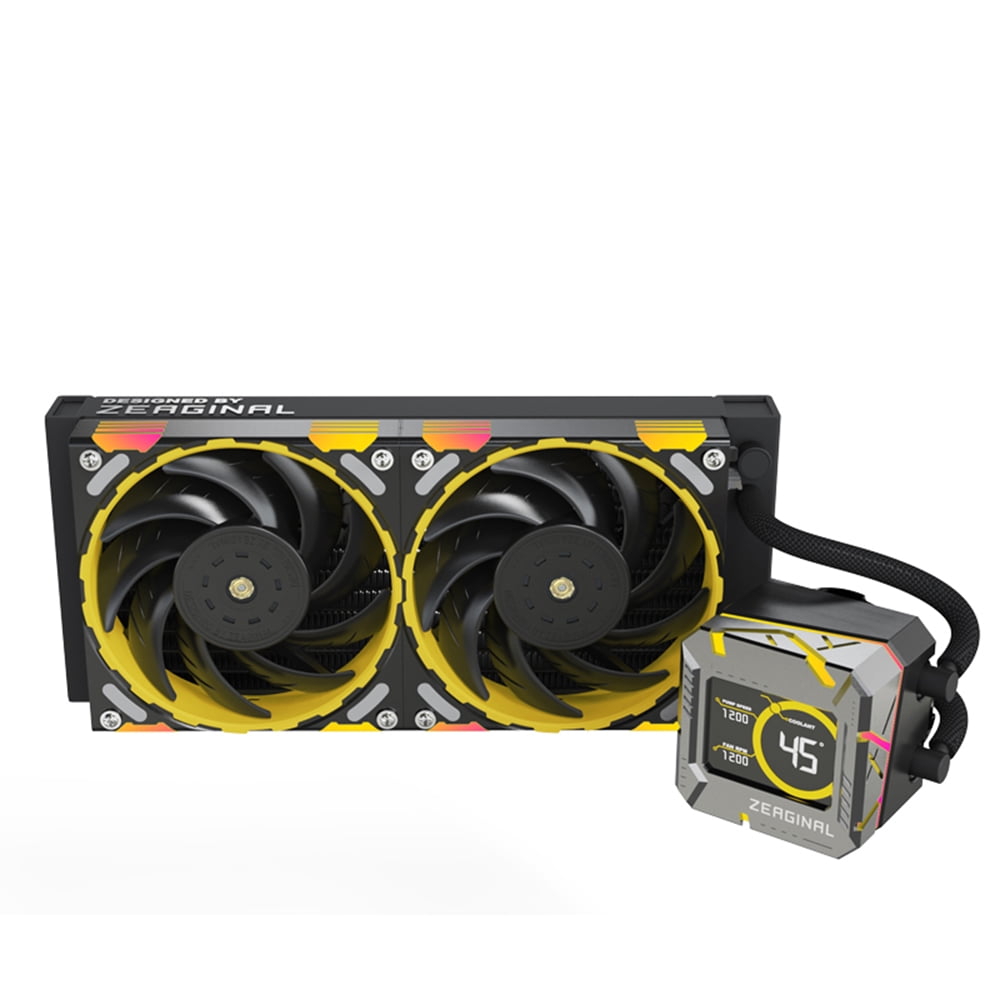 Electric fan,Water Pump Temperature Optimized Fan With Lcd 240mm ...