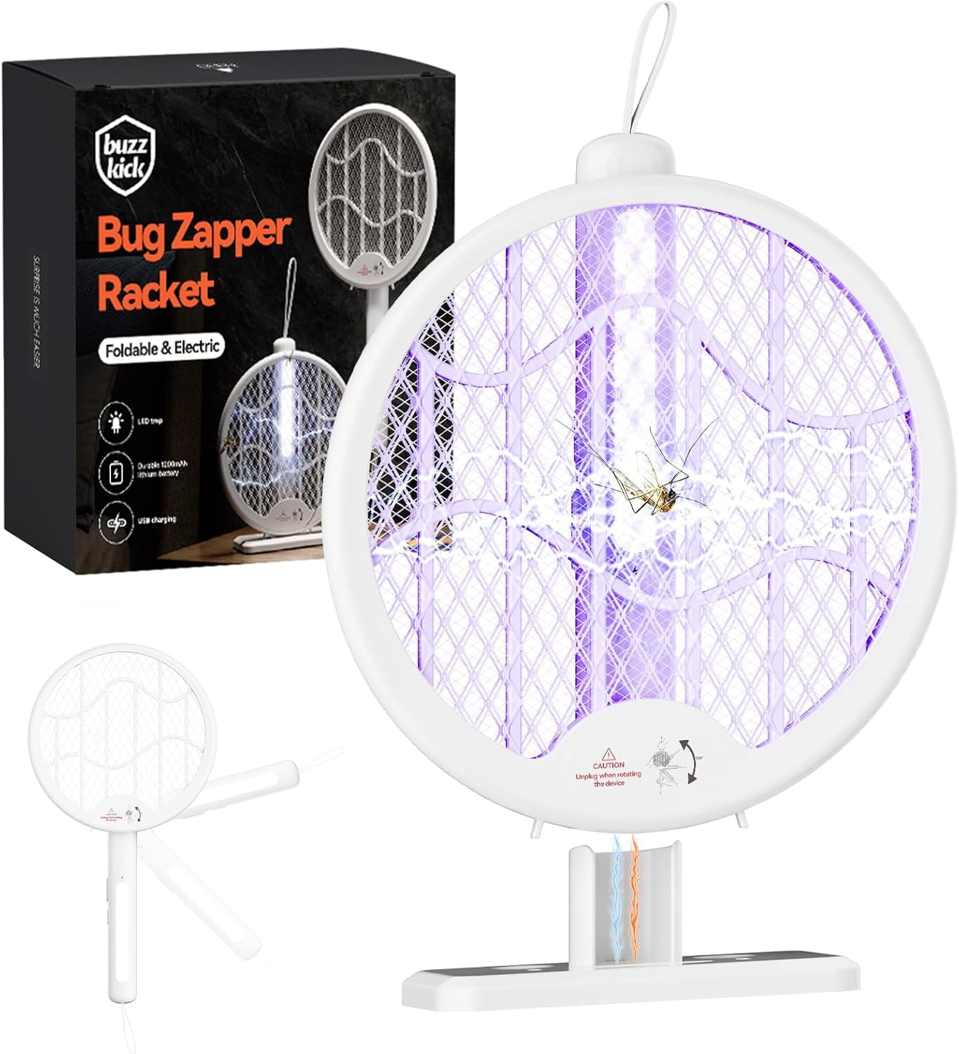 Electric fly swatter mosquito killer: A handheld mosquito swatter ...