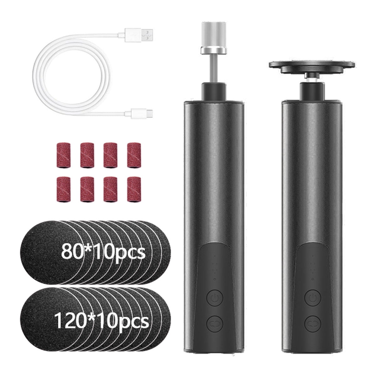 Electric foot grinder, multifunctional two-in-one dead skin removal ...