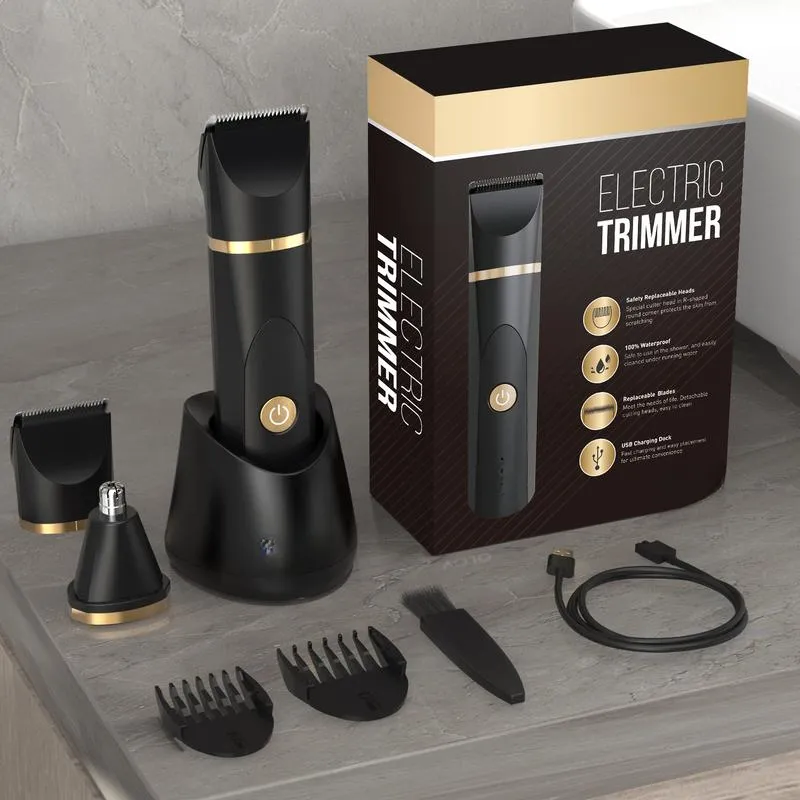 Electric hair clipper Gentle & Fast Electric Groin & Body Hair Trimmer ...