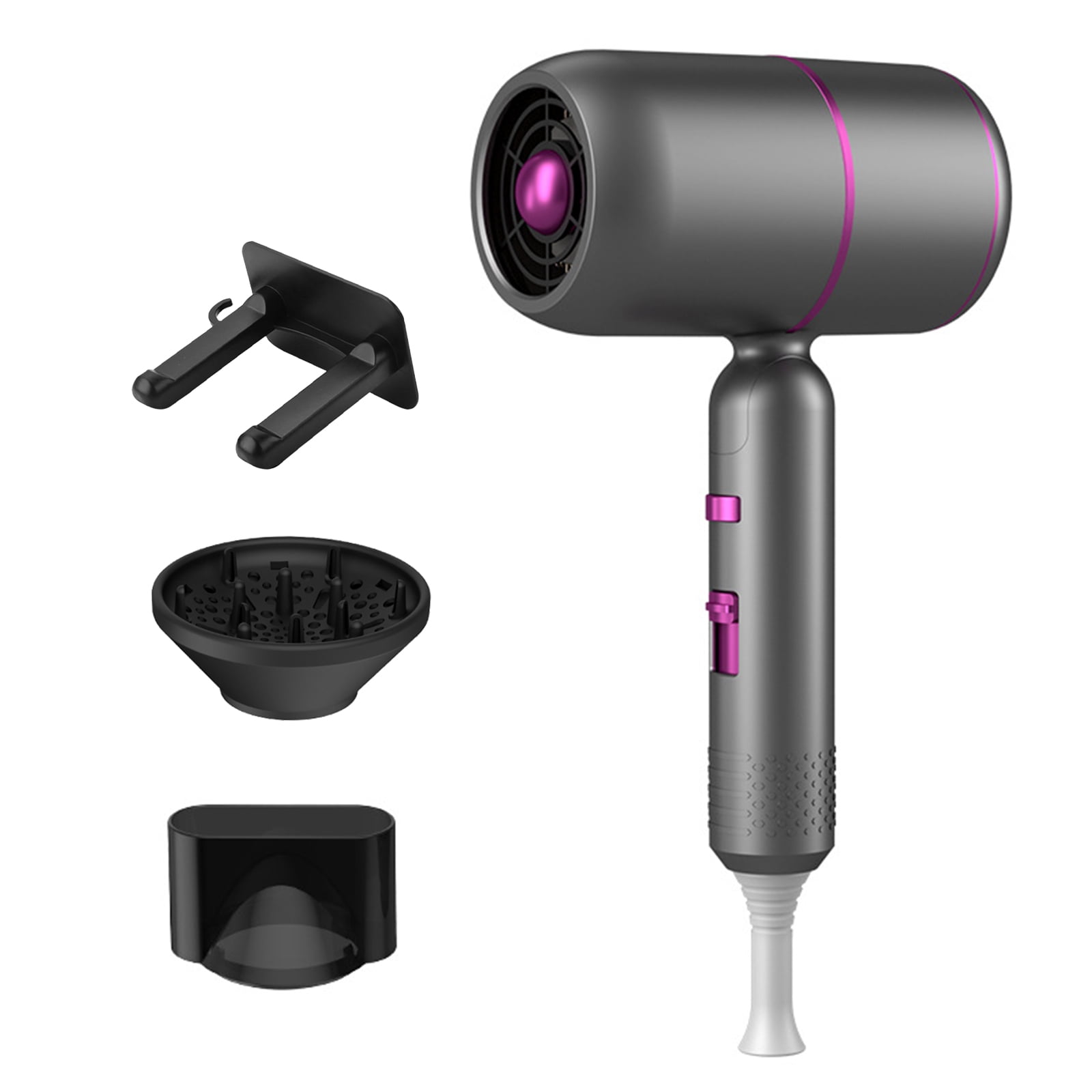 Electric hair dryer folding high-power household hair salon hot and ...