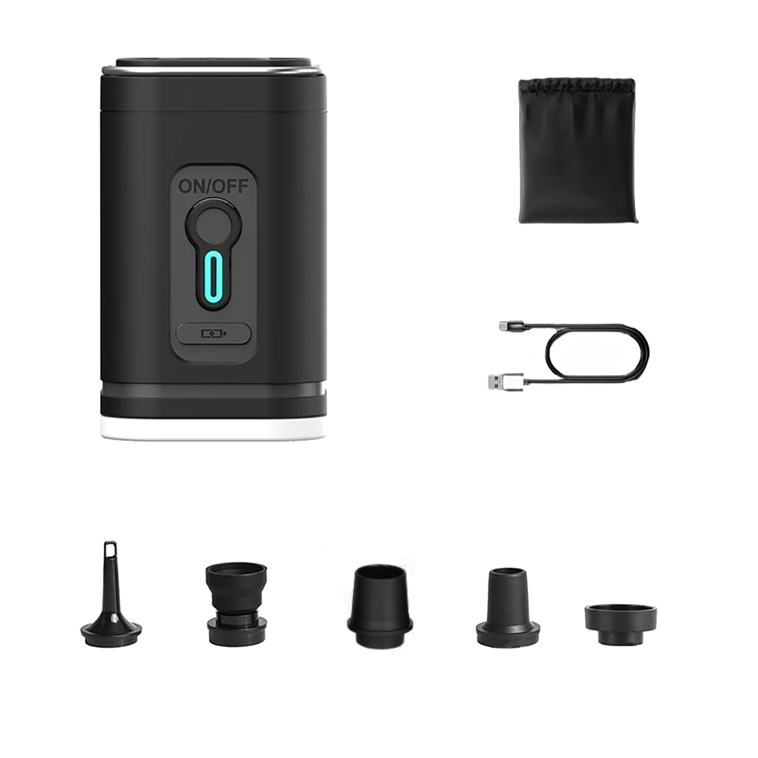 Electric inflatable pump Portable air pump Ultra-light inflator with ...