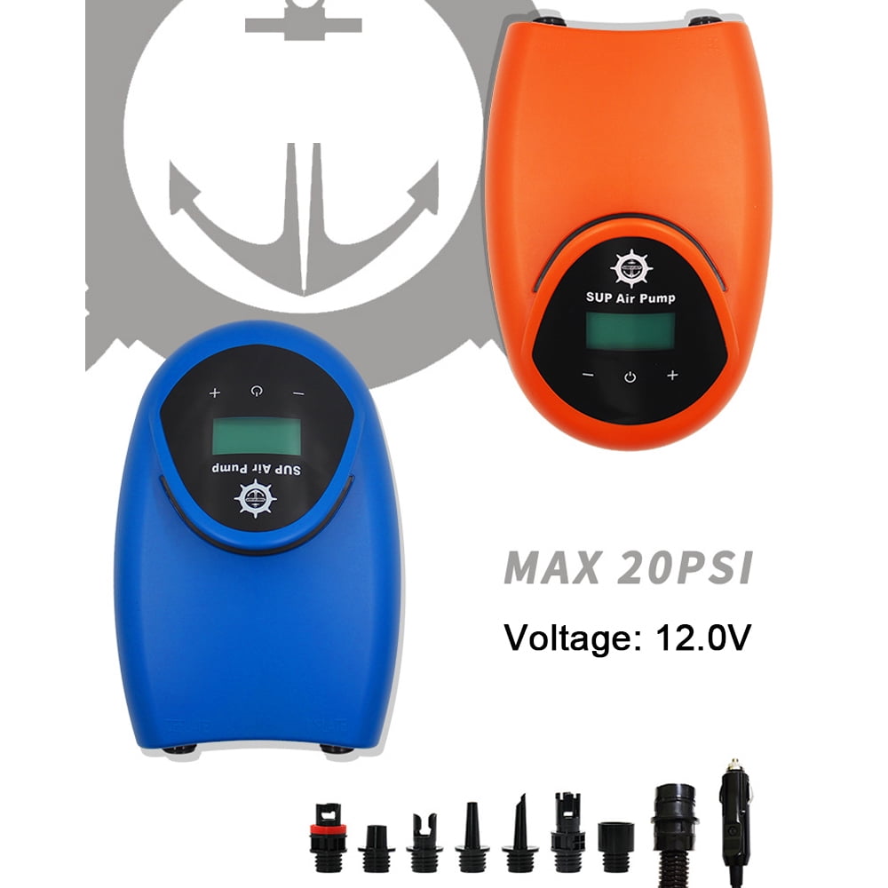 Electric inflator,7 Nozzles Inflatable Portable Nozzles Inflatable Boat ...