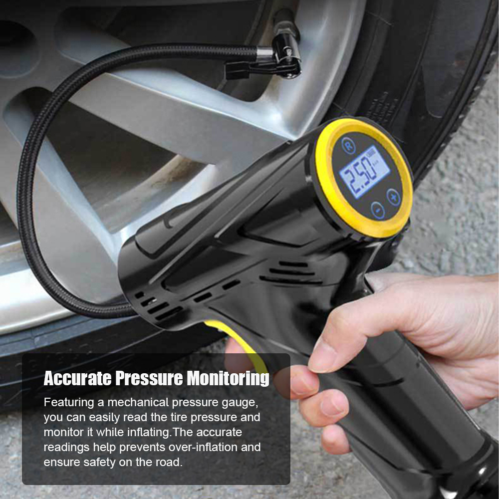 Electric inflator,Inflator Car Pump 120w Car Air Led Car Air Compressor ...