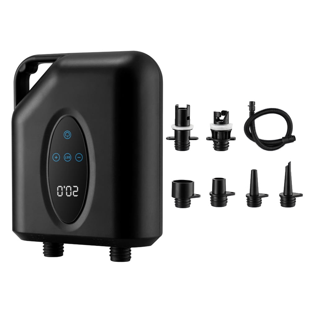 Electric inflator,With 6 Nozzles Pump Inflation Deflation Nozzles ...