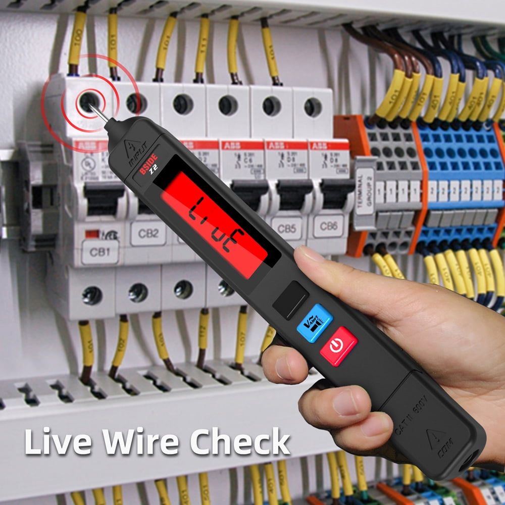 Electric measuring pen,0-300v Circuit Continuity Test Pen Wire Check ...