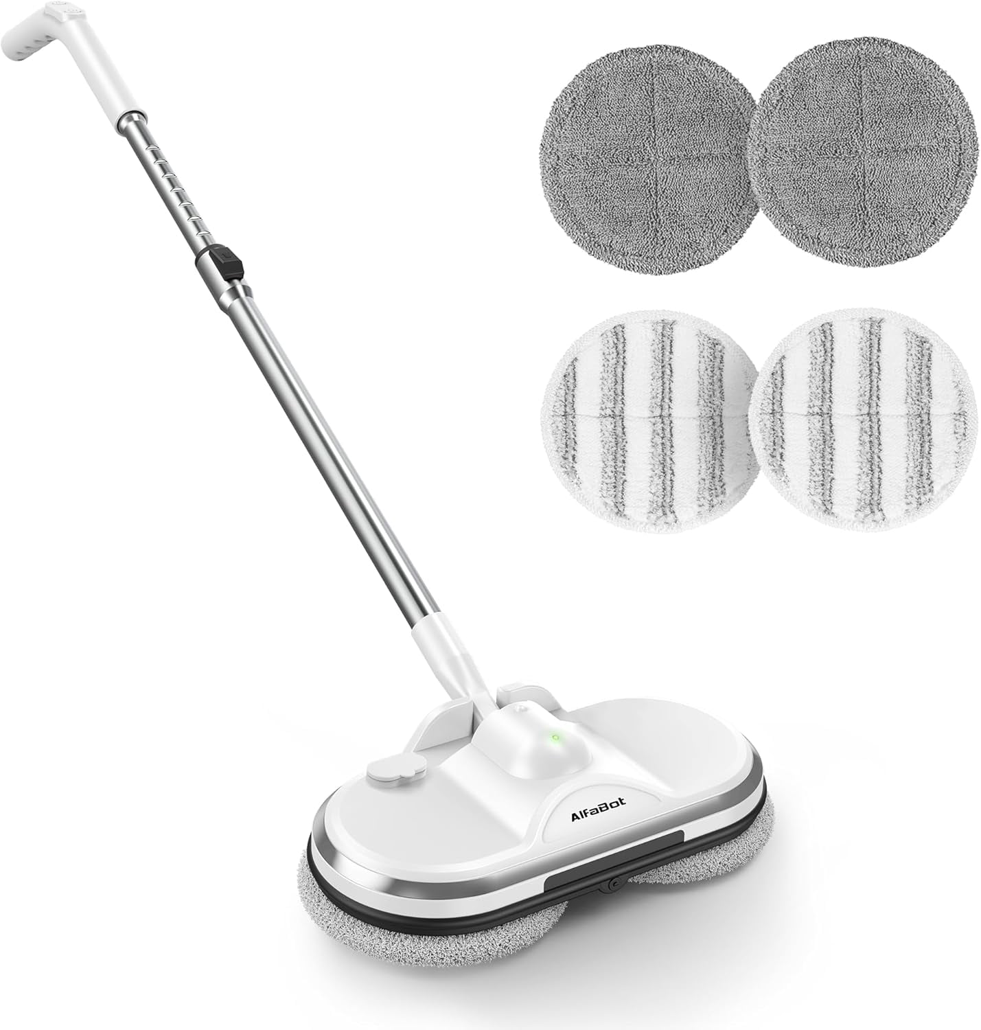 Electric mop, -24 wireless rotating mop, designed for floor cleaning ...