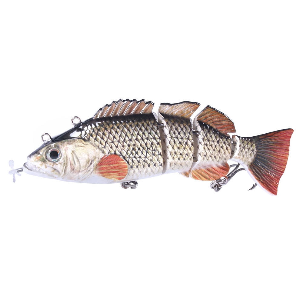 Electric multi-section fishing bait bait automatic charging fake bait ...